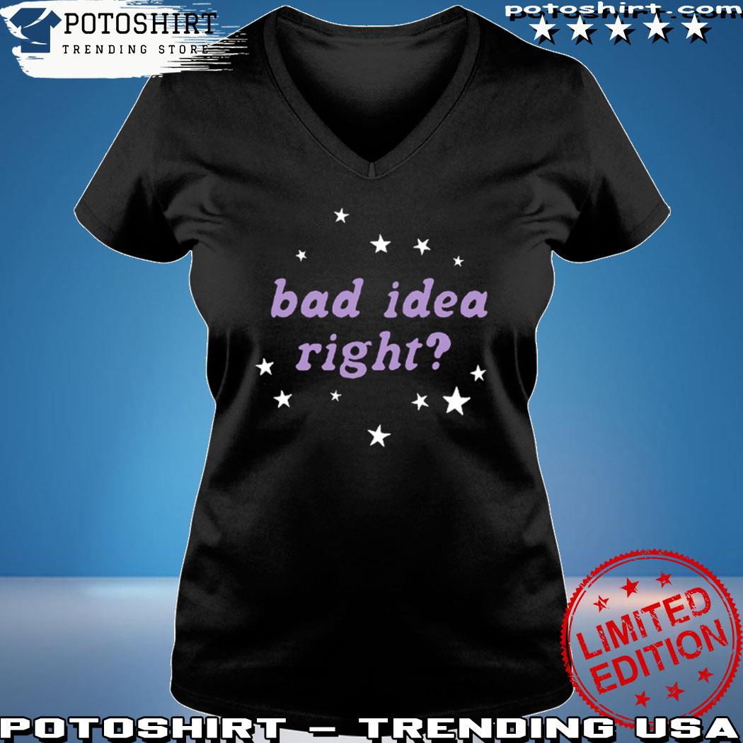 Bad Idea T Shirt Girl Model