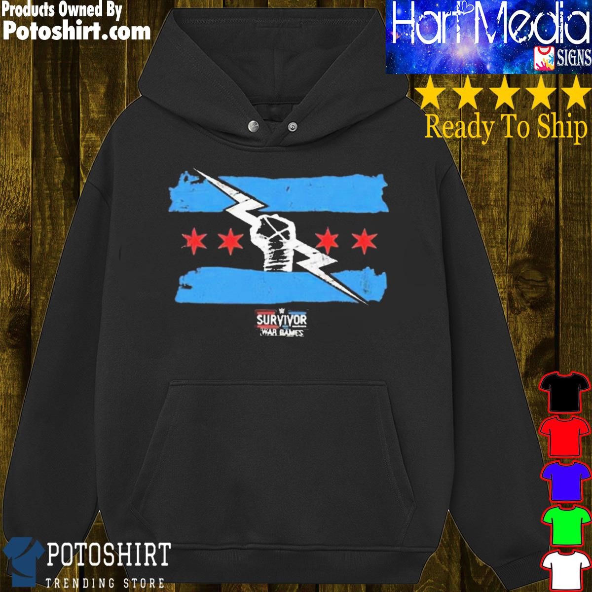 Official Cm Punk Shirt Cm Punk Survivor Series 2023 Return Of Cm Punk T